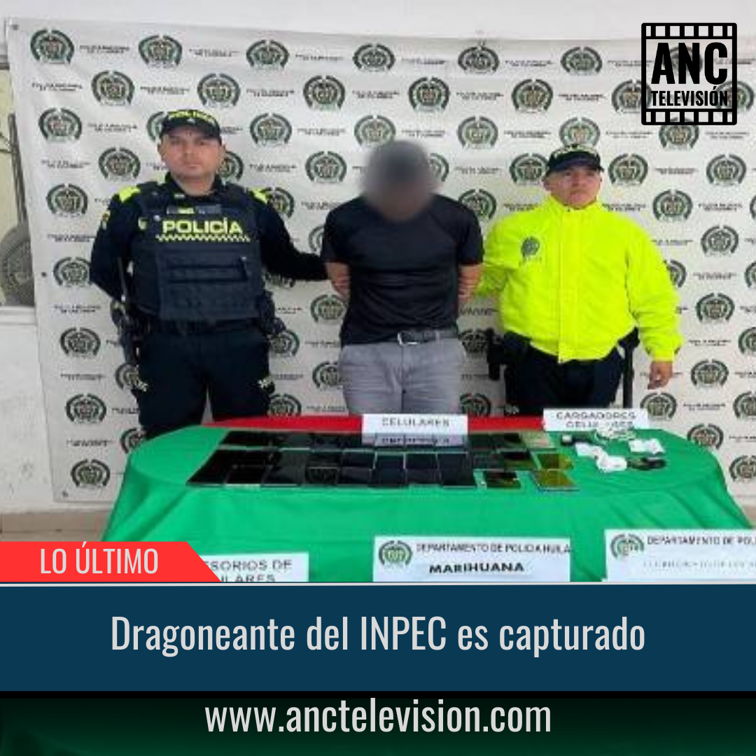 Dragoneante del INPEC es capturado
